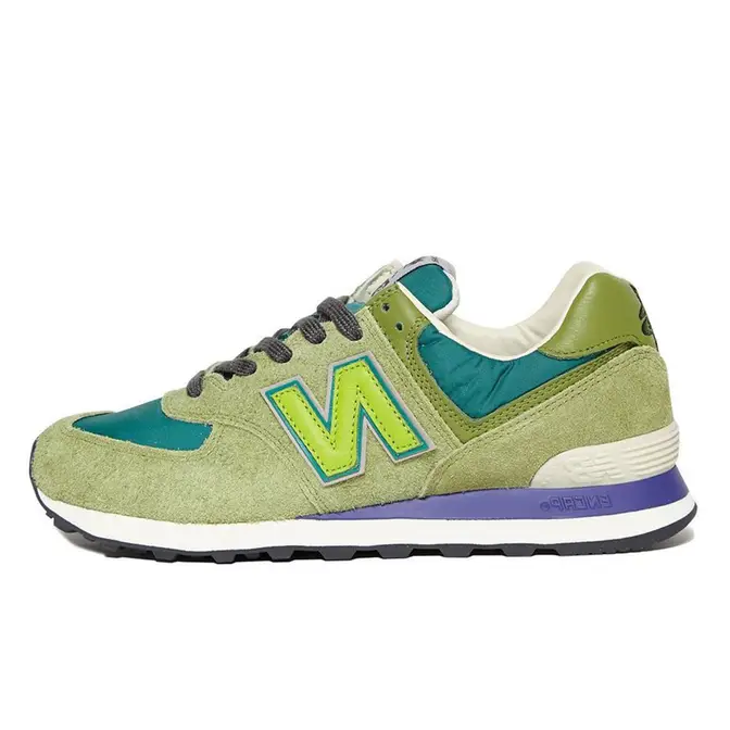 Stray Rats x New Balance 574 Green Multi | Where To Buy | ML574RAU ...
