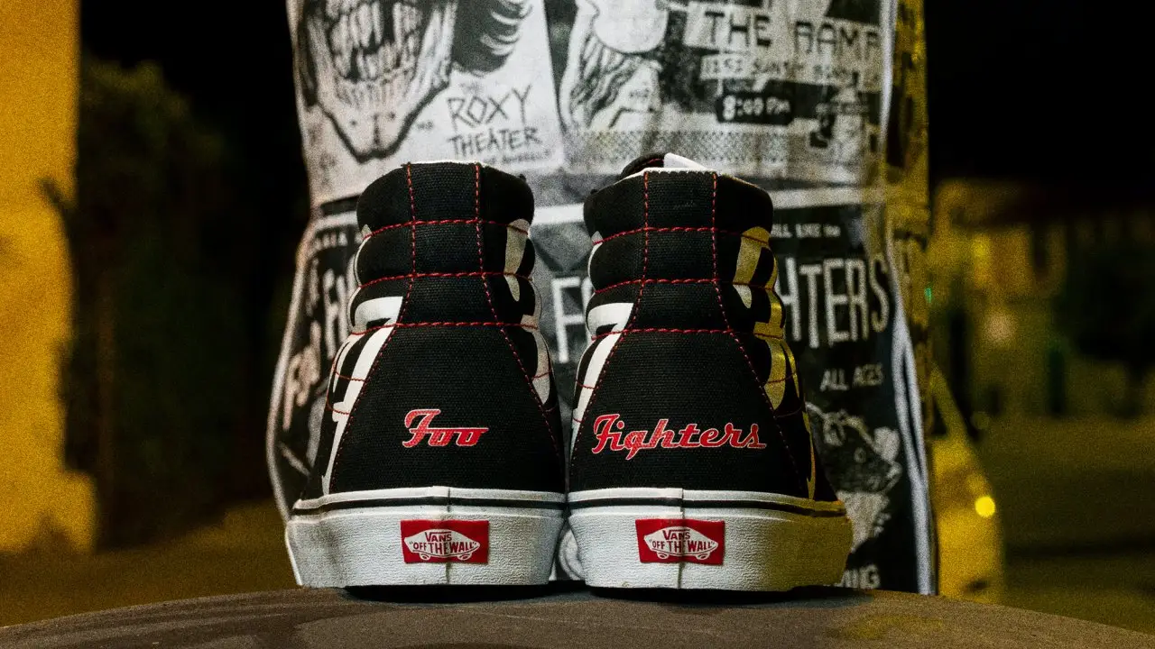 The Vans x Foo Fighters Sk8-Hi Is Ready to Rock!