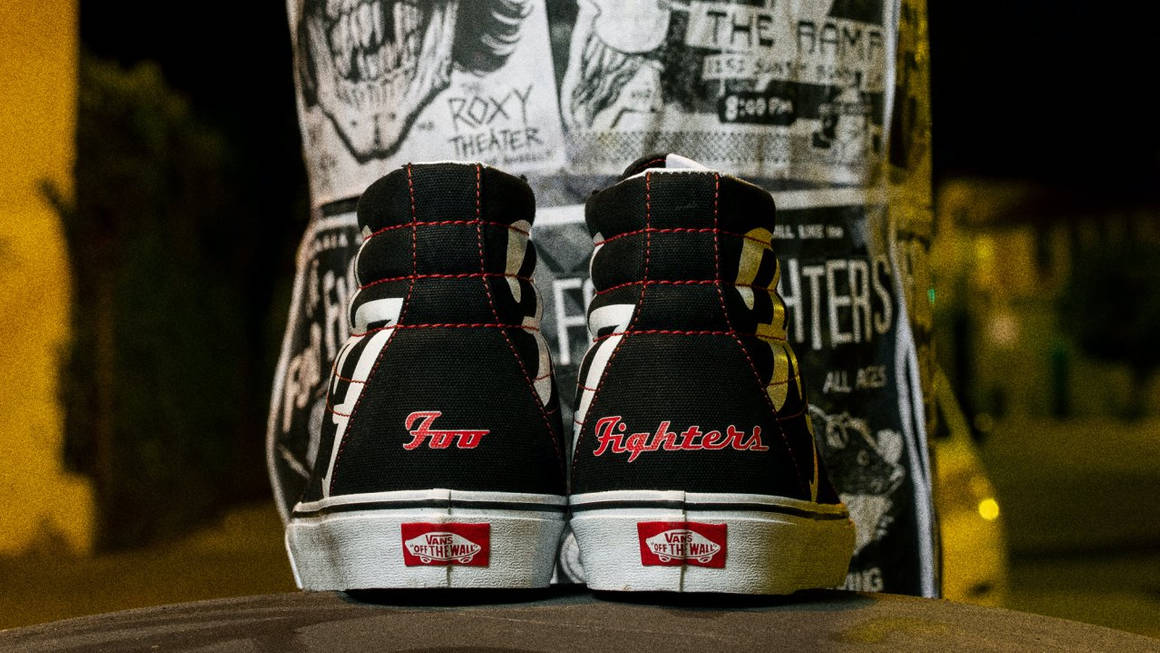 The Vans x Foo Fighters Sk8-Hi Is Ready to Rock! | The Sole Supplier