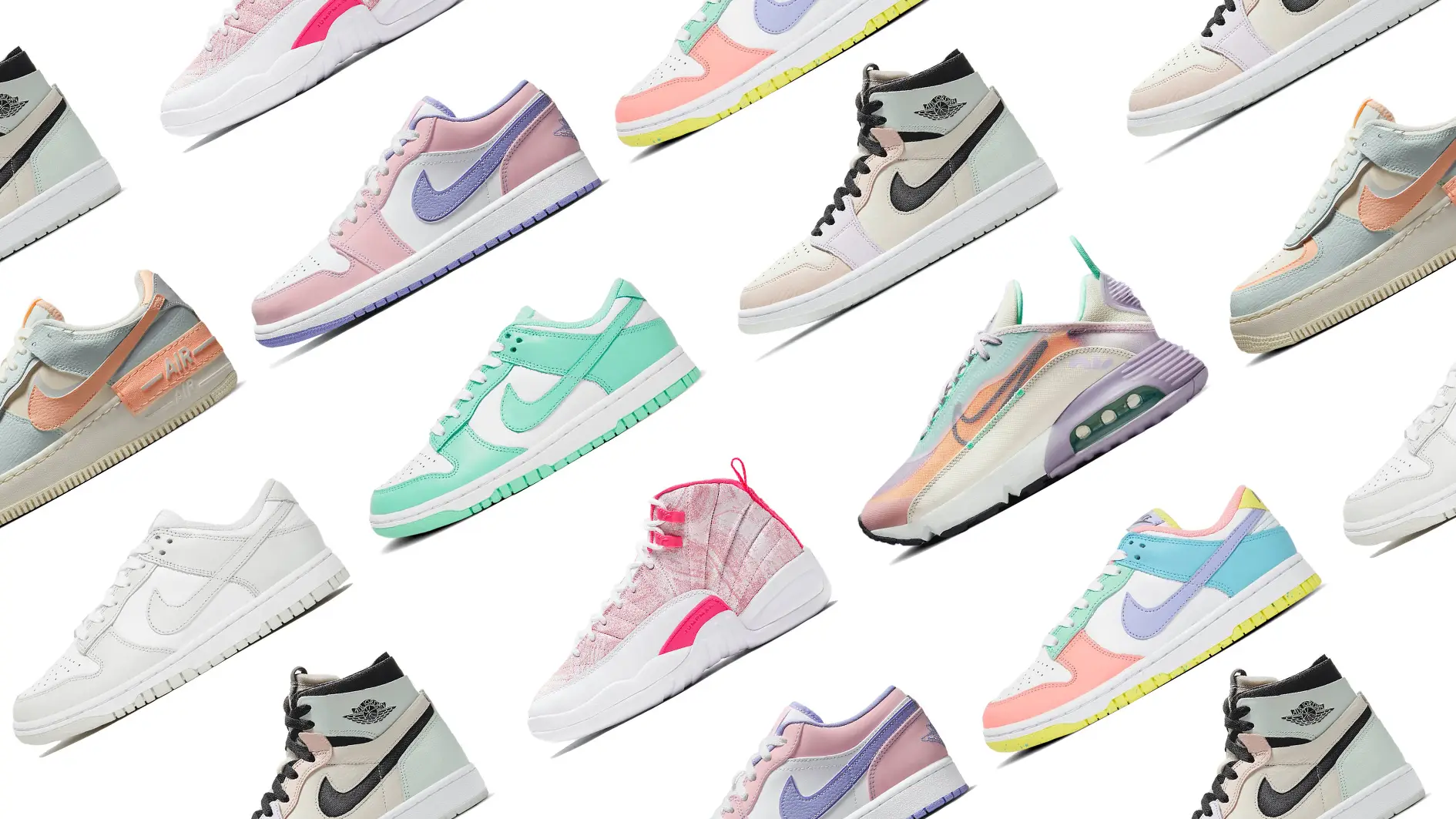 A Round Up Of All The Pastel-Hued Sneakers Releasing For Easter | The ...