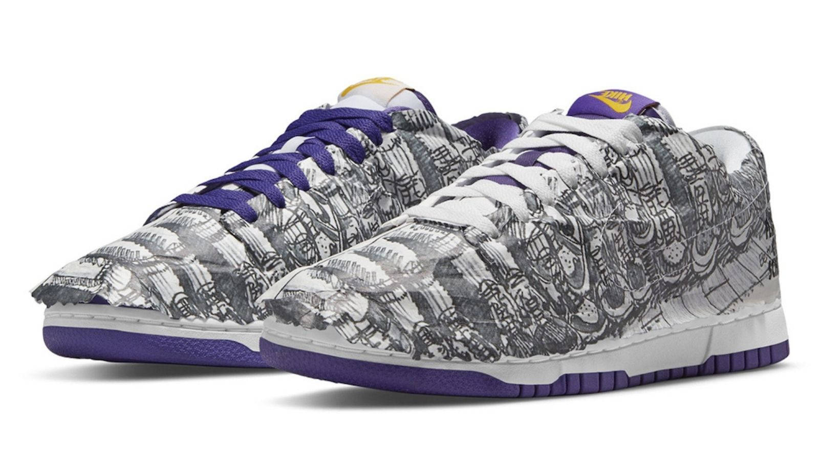 Here’s A First Look At The Nike Dunk Low Flip The Old School Release