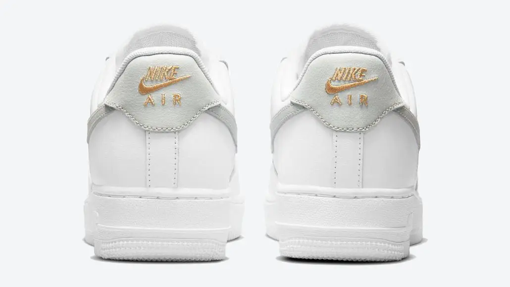 Gold Details Adorn These Ultra-Clean Air Force 1s | The Sole Supplier