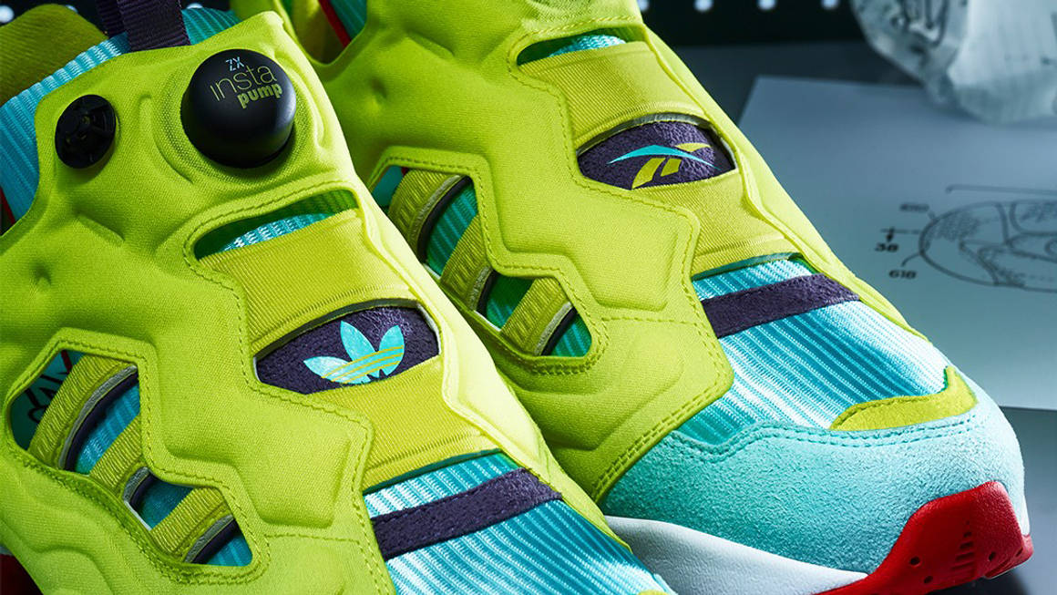 The adidas x Reebok ZX Fury "Aqua Citron" Fuses Two Iconic Silhouettes ...