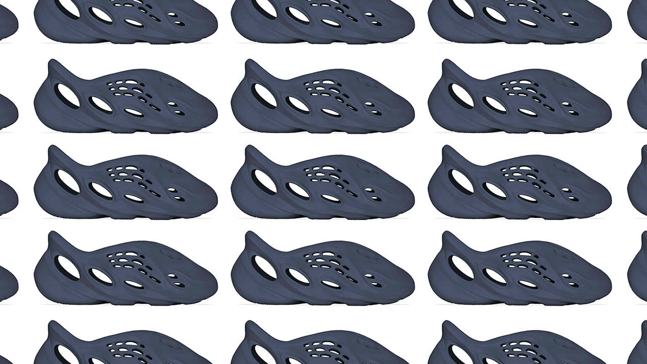 The Yeezy Foam RNNR "Mineral Blue" Gets Unveiled