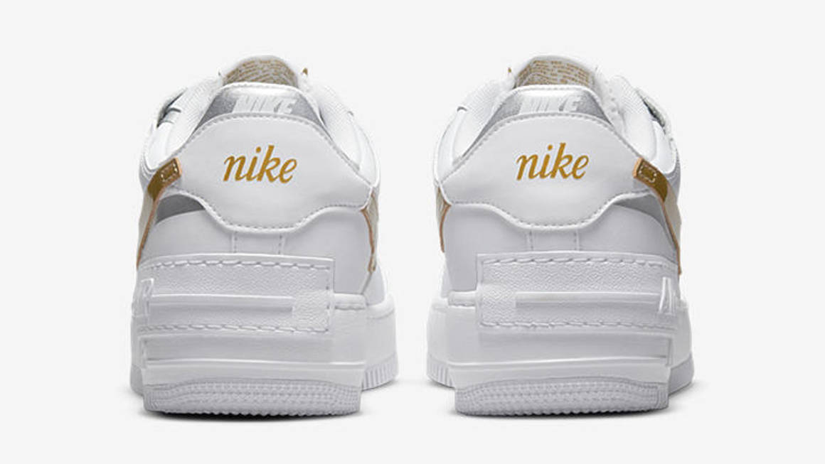Go For Gold In This New Nike Air Force 1 Shadow | The Sole Supplier