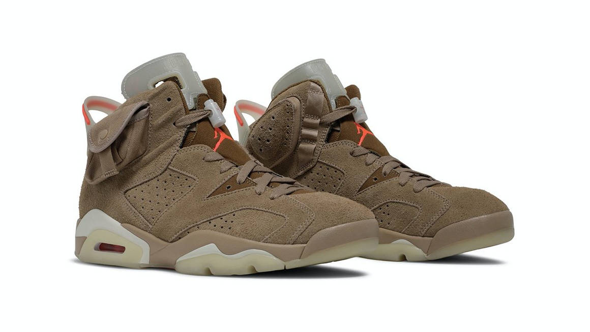 Your Best Look Yet at the Travis Scott x Air Jordan 6 "British Khaki ...