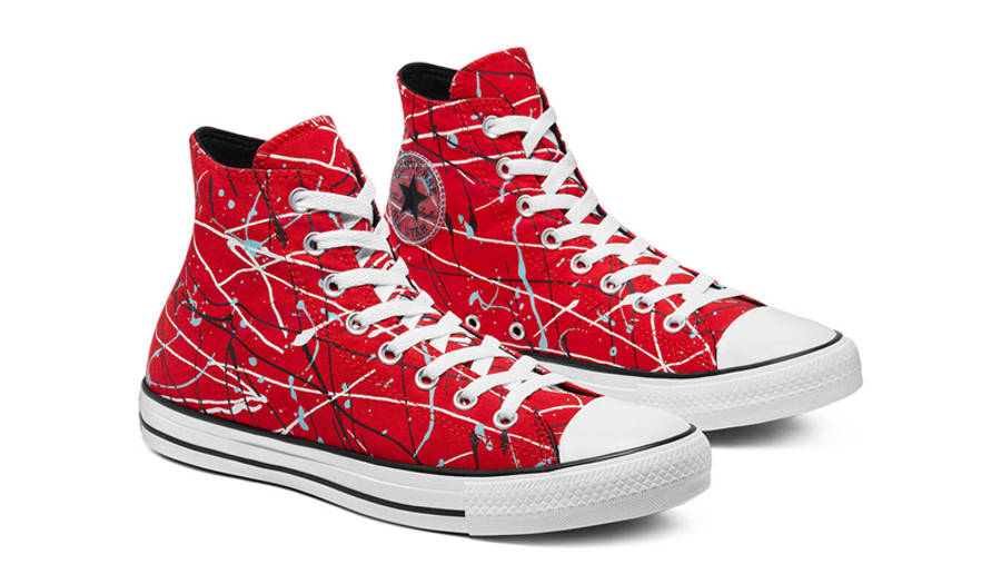 Converse Chuck Taylor All Star Archive Paint Splatter Hi Red | Where To ...
