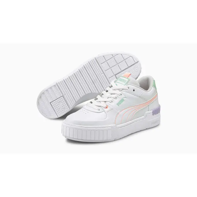 PUMA Cali Sport White Pastel Mix | Where To Buy | 375051-01 | The Sole ...