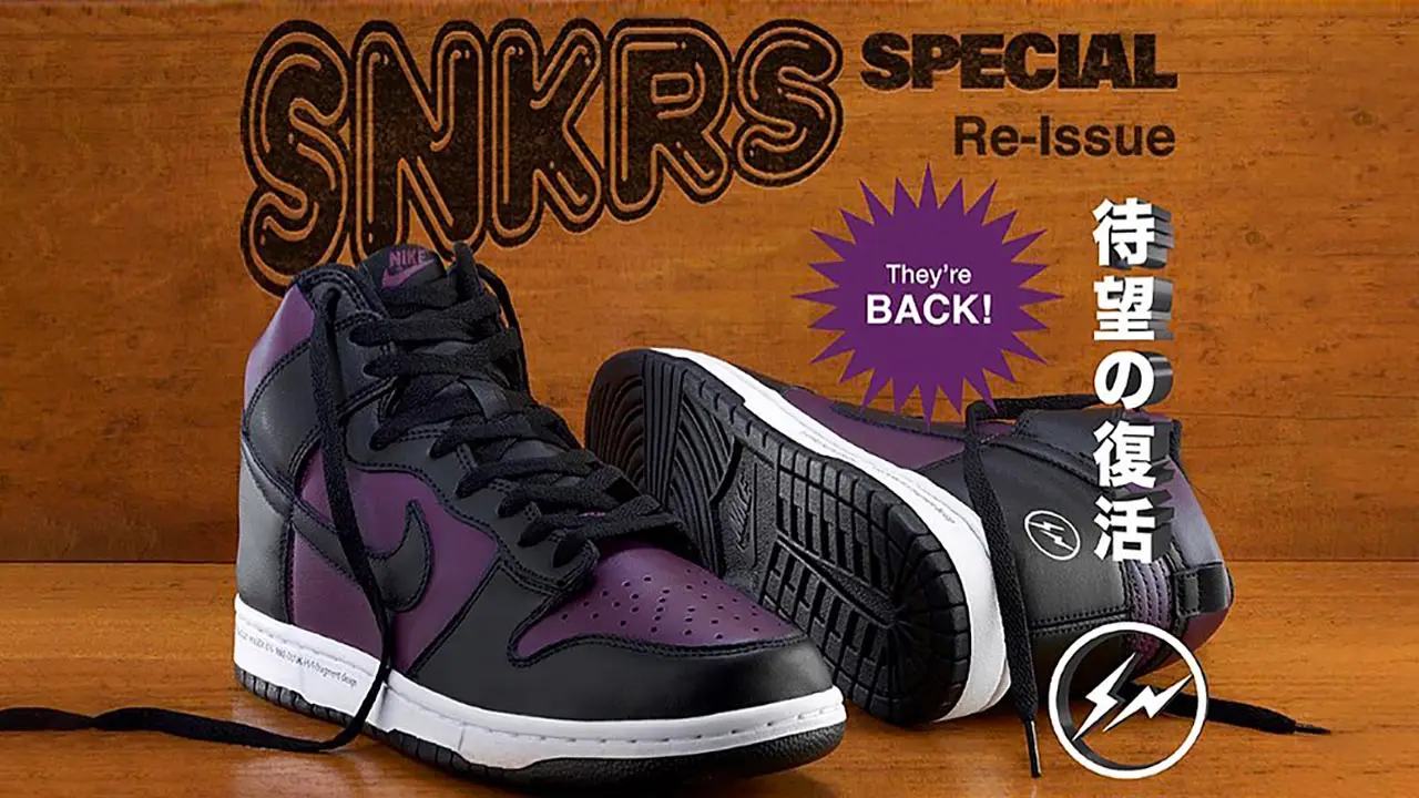 The fragment design x Nike Dunk High "Beijing" 2021 Has Been Confirmed ...