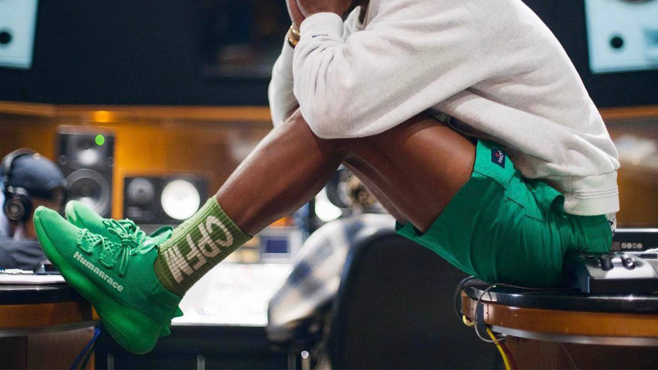 Pharrell Williams Teases a Never-Before-seen adidas Sneaker Collaboration