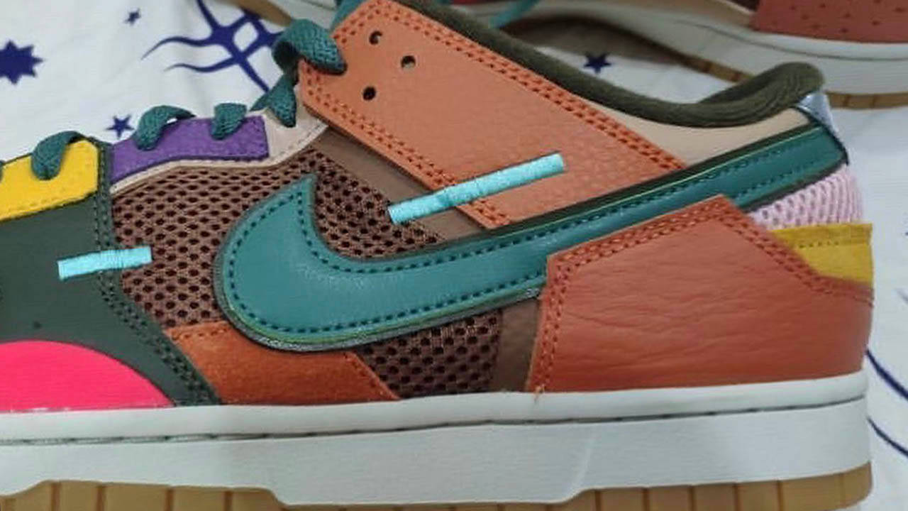 The Nike Dunk Scrap "Archeo Brown" is Delightfully Deconstructed