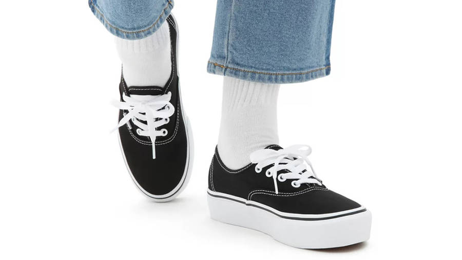 Vans Authentic Platform 2 Black | Where To Buy | VN0A3AV8BLK | The Sole ...
