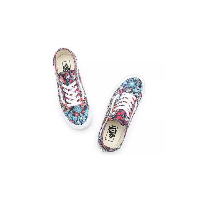 Vans Old Skool Liberty Fabrics Tapered Black Floral Where To Buy VN0A54F44TR The Sole Supplier