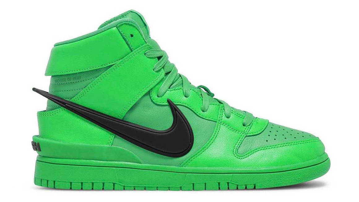 The AMBUSH x Nike Dunk High "Flash Lime" Was Made to Turn Heads | The ...