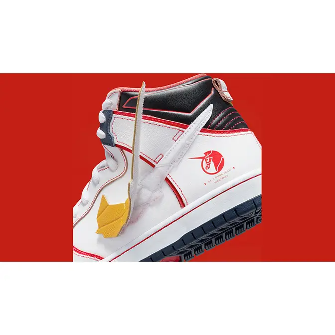 Gundam x Nike SB Dunk High RX-0 Unicorn | Where To Buy | DH7717-100 ...