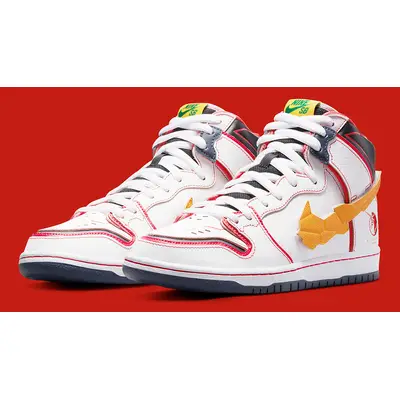 Gundam x Nike SB Dunk High RX-0 Unicorn | Where To Buy | DH7717-100 ...