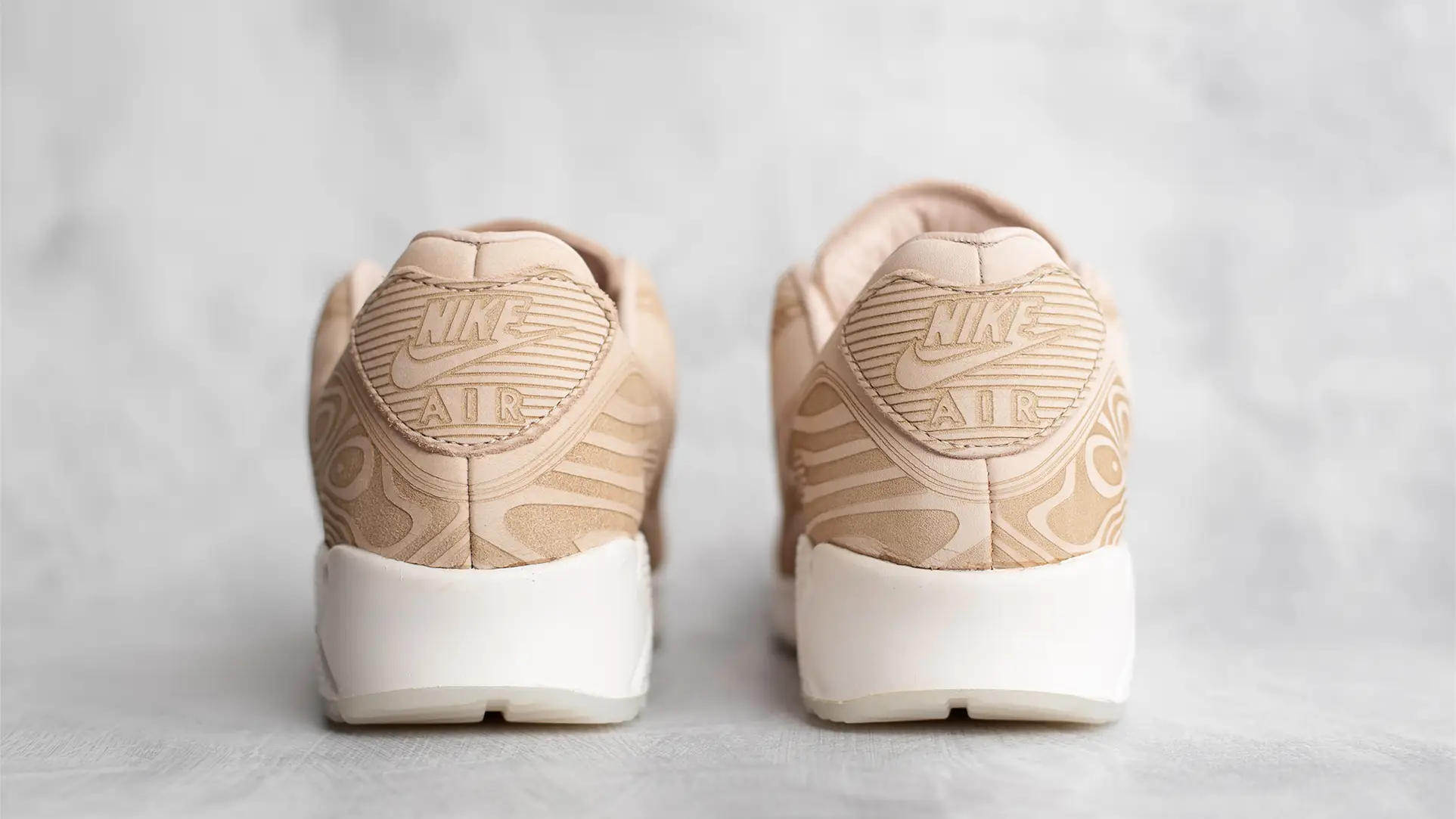 The Nike Air Max 90 "Laser" Carves Detailed Wood Grain Patterns | The ...