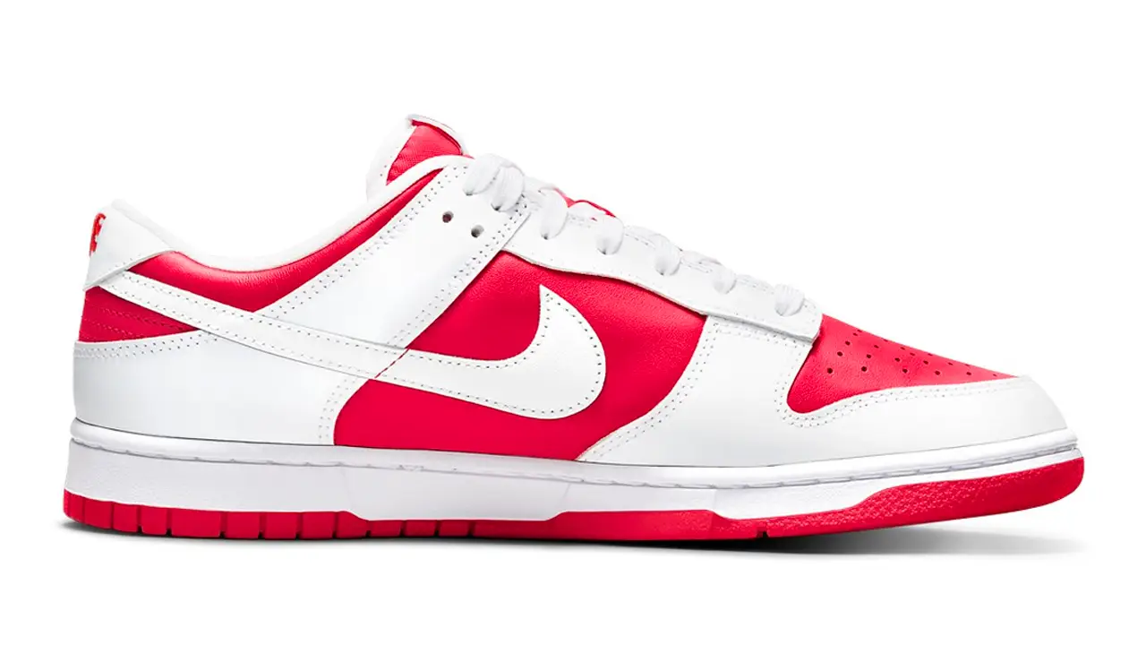The Nike Dunk Low University Red Inverts An Og Colourway The Sole
