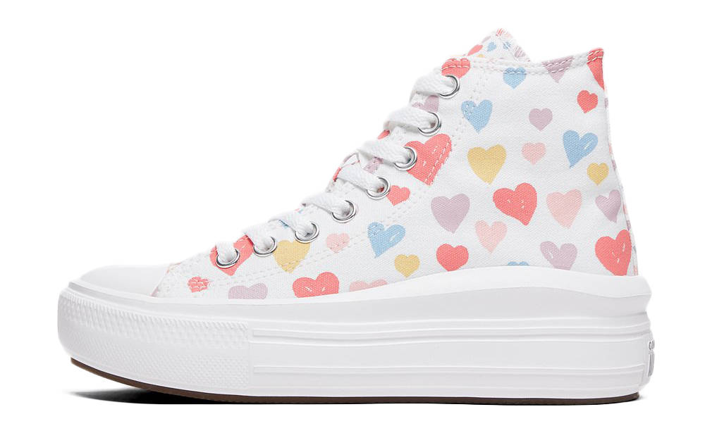 Converse Chuck Taylor Hi GS White Hearts | Where To Buy