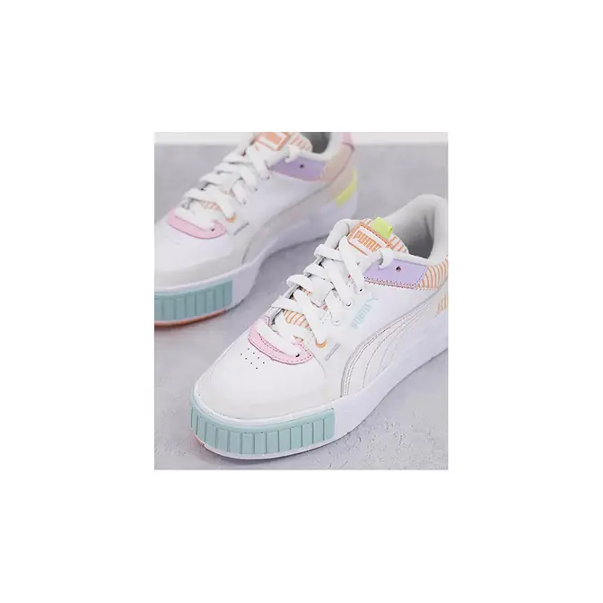 PUMA Cali White Lavender Pink Multi | Where To Buy