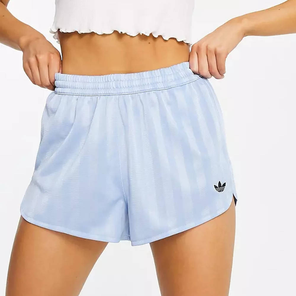 adidas Originals Striped Shorts - Blue | The Sole Supplier