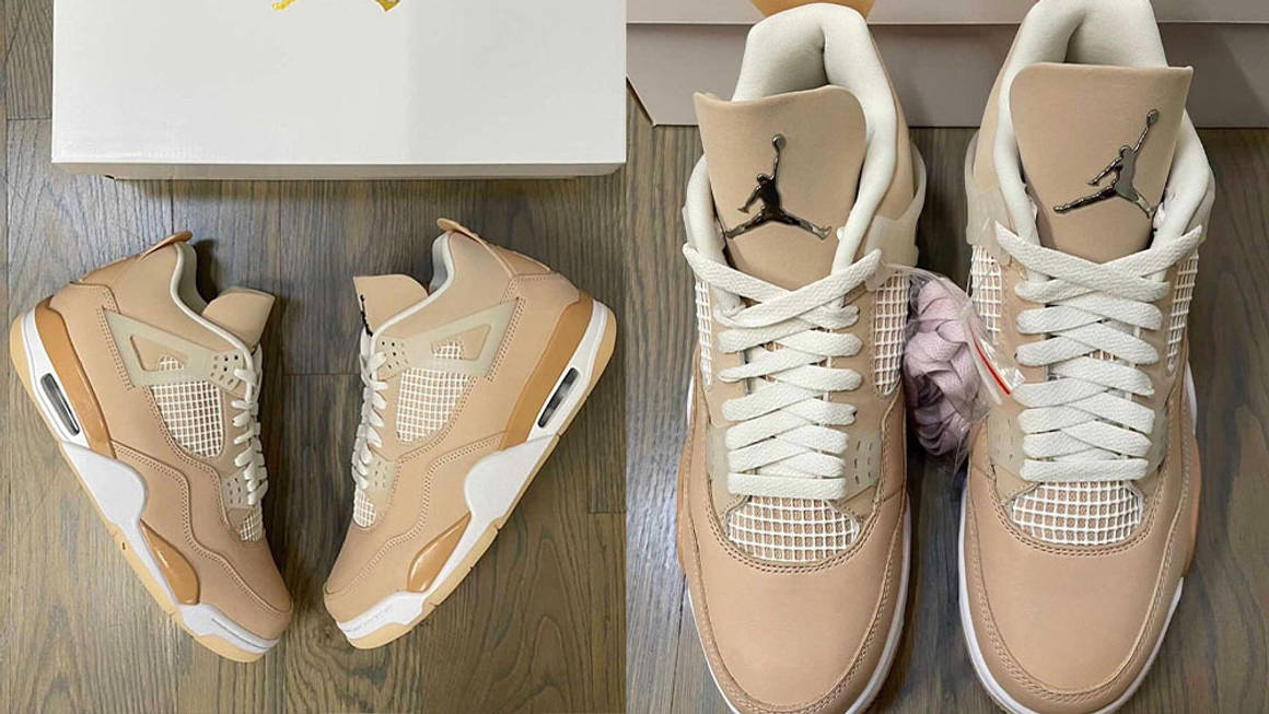 We're Feeling the Off-White Vibes With the Air Jordan 4 'Shimmer' | The ...