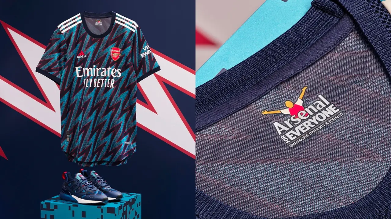 Arsenal Debut a Striking Lightning Bolt Third Kit for 2021/22 | The ...