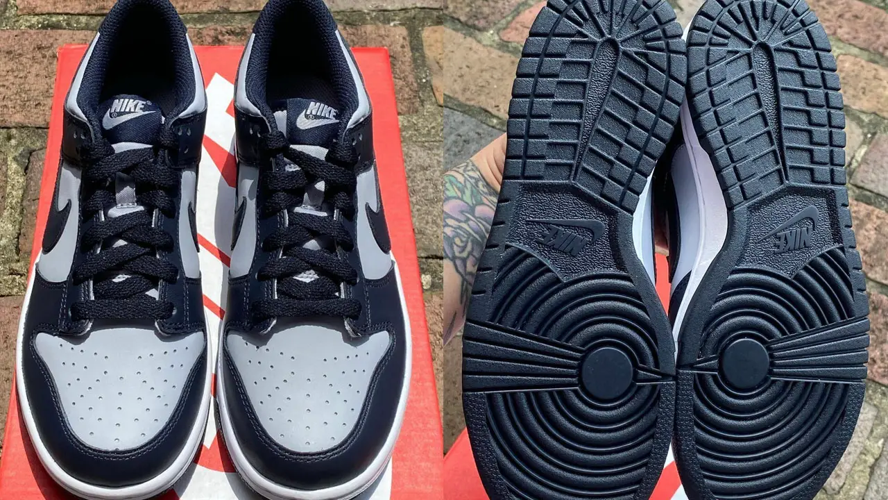 A Closer Look at the Nike Dunk Low "Georgetown" | The Sole Supplier