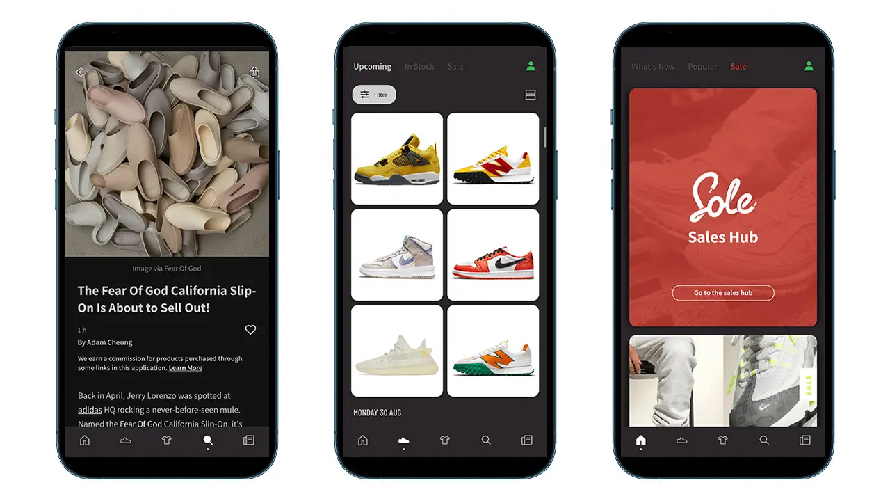 The Sole Supplier's Latest App Update Is Stuffed With New Features ...