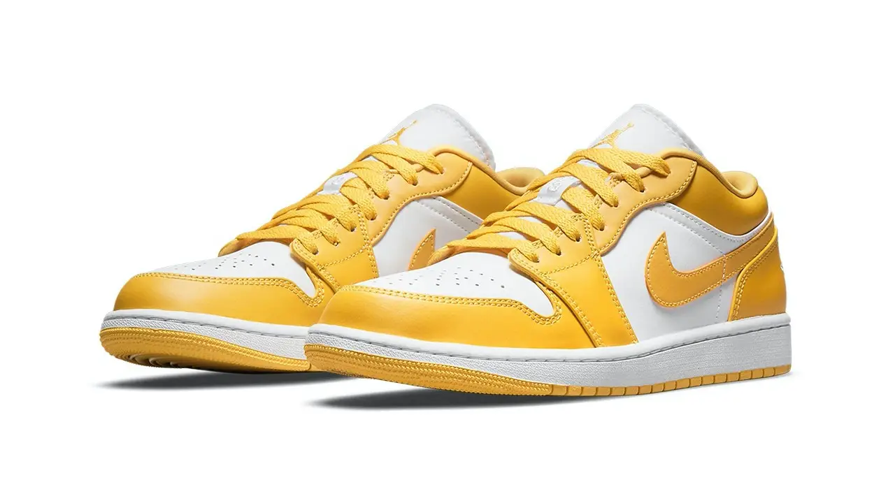 The Air Jordan 1 Low "Pollen" Is Refreshingly Clean | The Sole Supplier