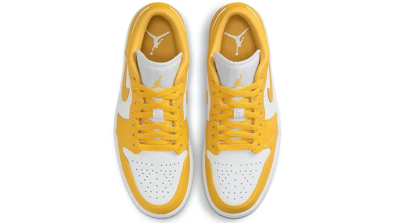 The Air Jordan 1 Low "Pollen" Is Refreshingly Clean | The Sole Supplier