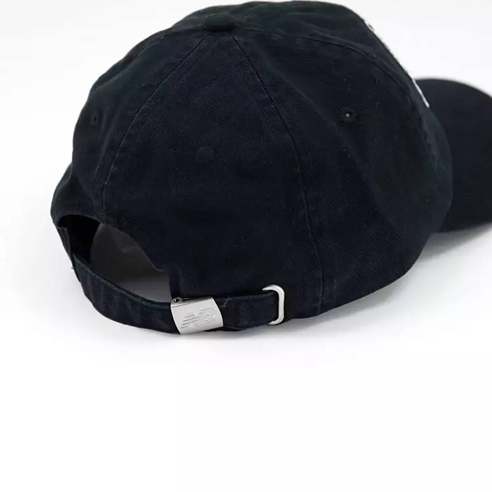 New Balance Collegiate Logo Baseball Cap - Black | The Sole Supplier