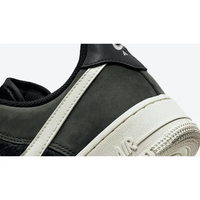 Nike Air Force 1 Low Fur Black Bone | Where To Buy | DO6714-001 | The ...