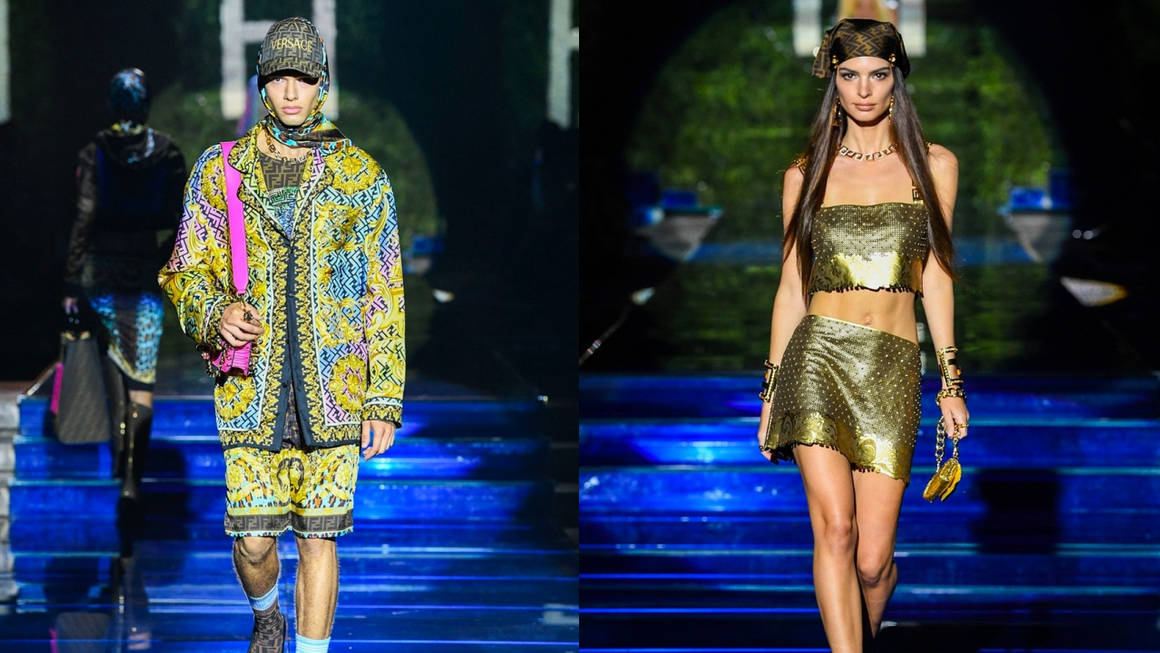 Fendi x Versace Come Together for the "FENDANCE" Runway Collection ...