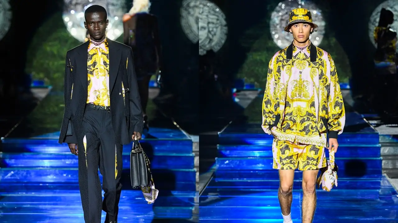Fendi x Versace Come Together for the "FENDANCE" Runway Collection