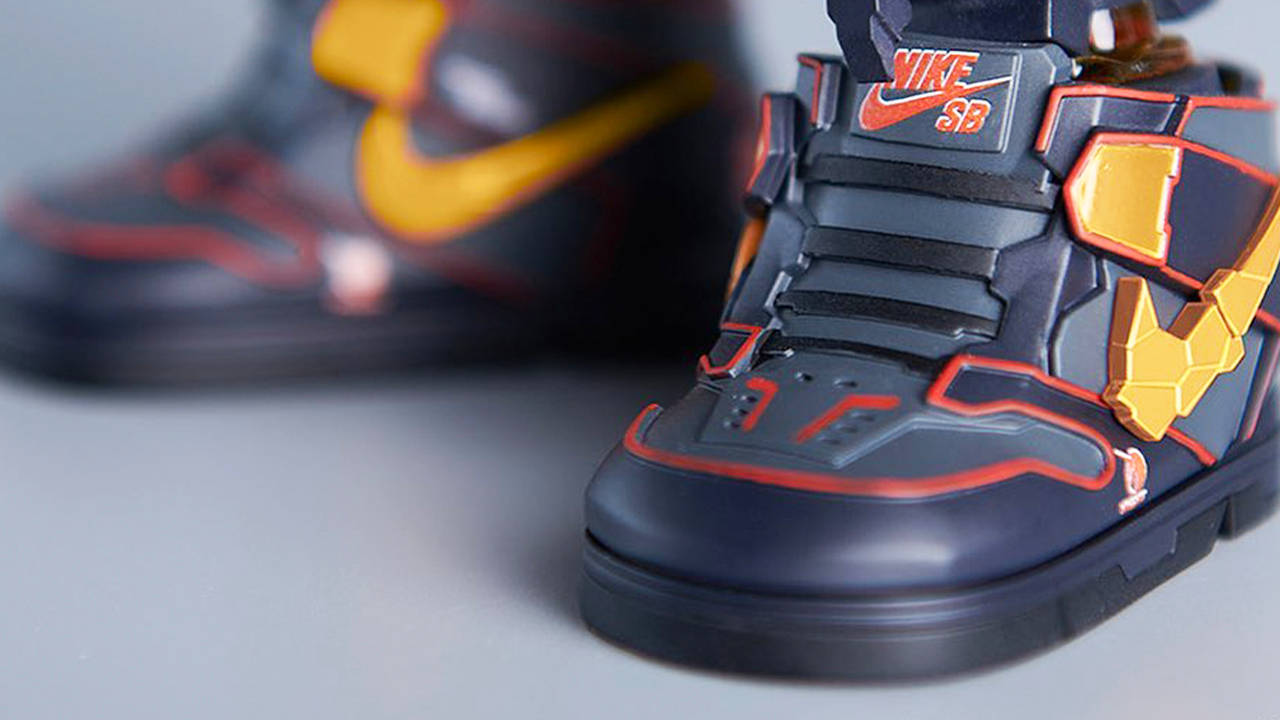 These Gundam x Nike SB Figures Are Dropping Later This Month!