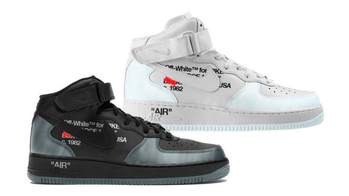 Images of Two Off-White x Nike Air Force 1 Mids Have Surfaced | The ...