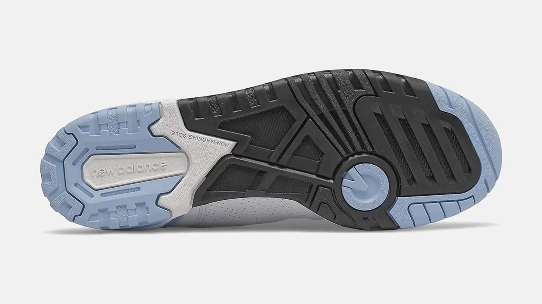 Baby-Blue Hues Dress This UNC-Inspired New Balance 550 | The Sole Supplier