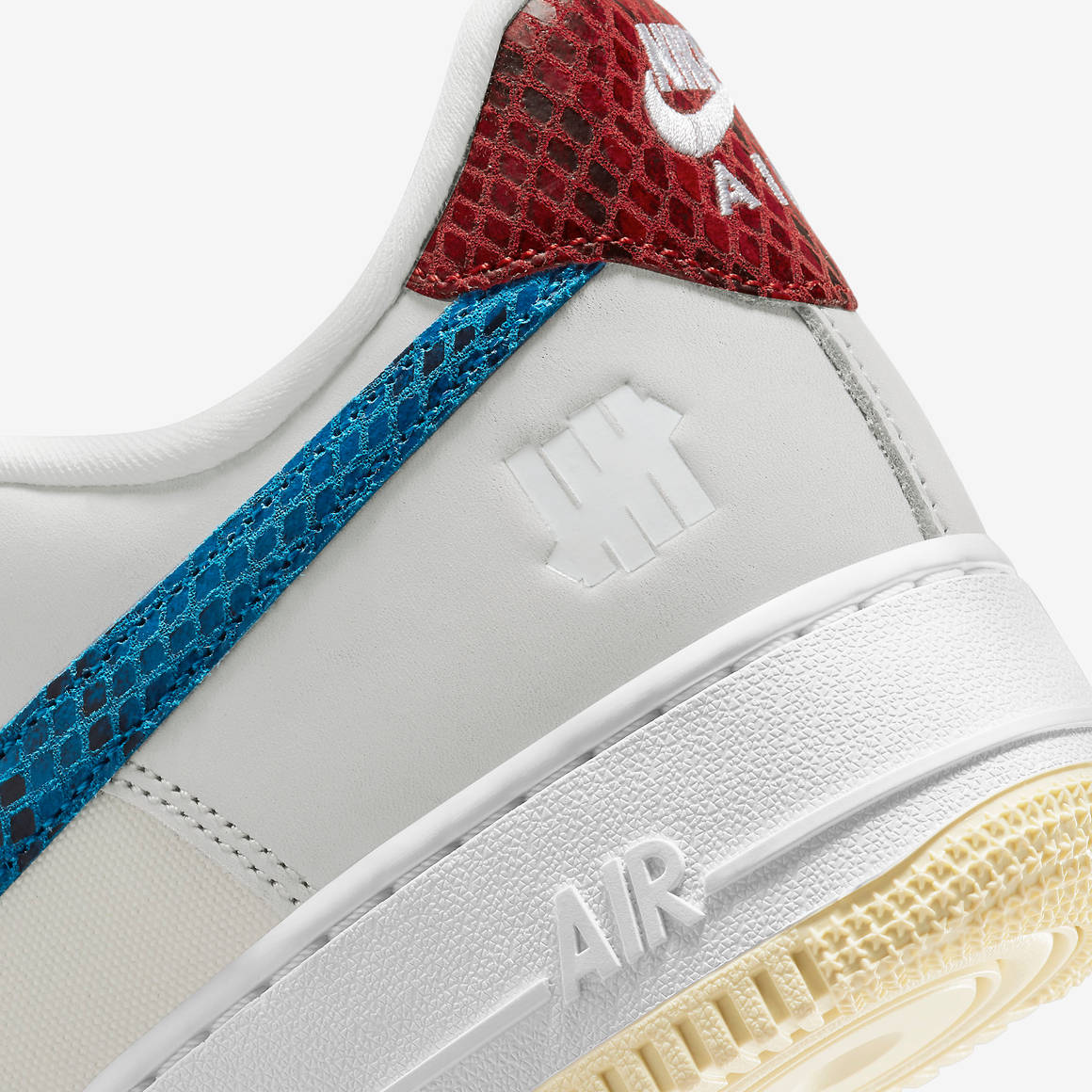 Snakeskin Details Dress the Latest UNDEFEATED x Nike Air Force 1 Collab ...