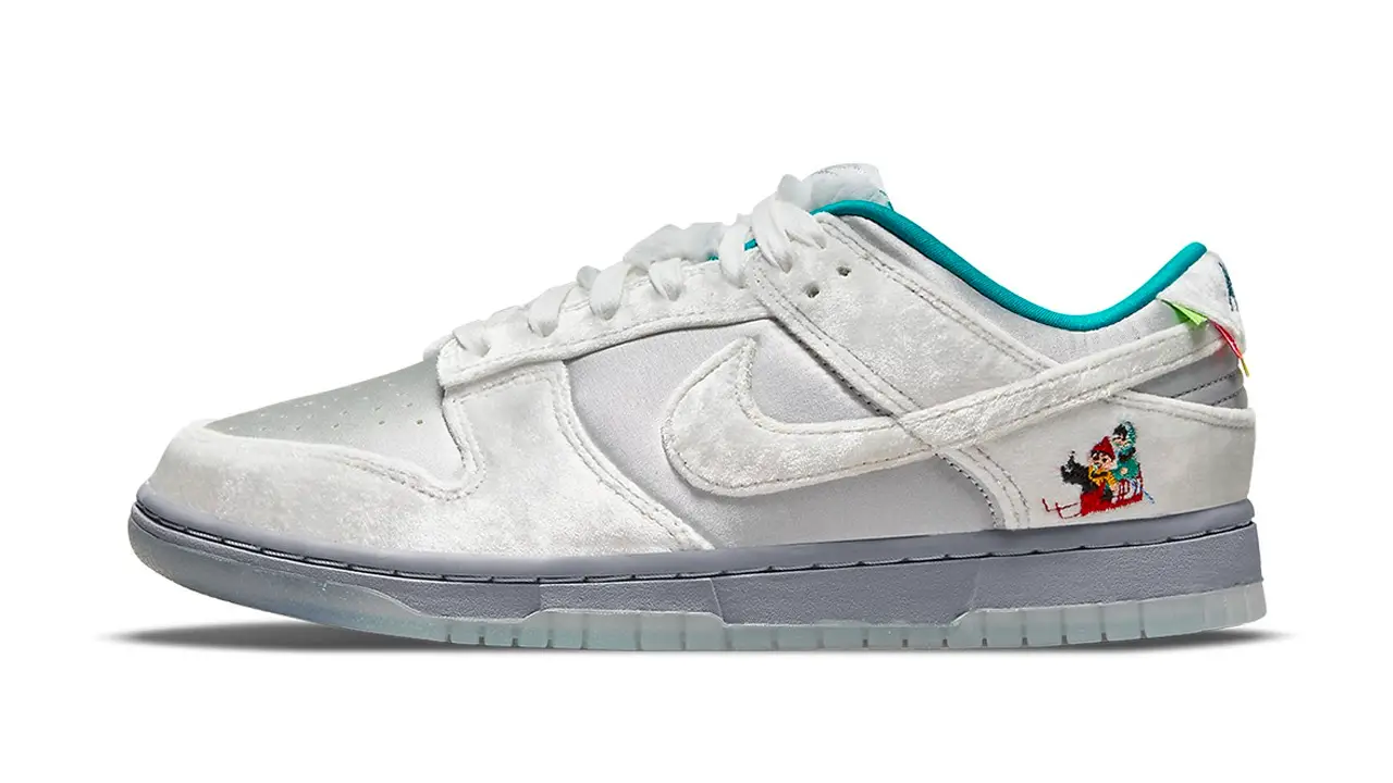 This Nike Dunk Low Is Full of Winter Wonderland-Inspired Details | The ...