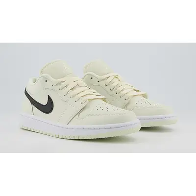 Air Jordan 1 Low Coconut Milk Black | Where To Buy | DC0774-121 | The ...