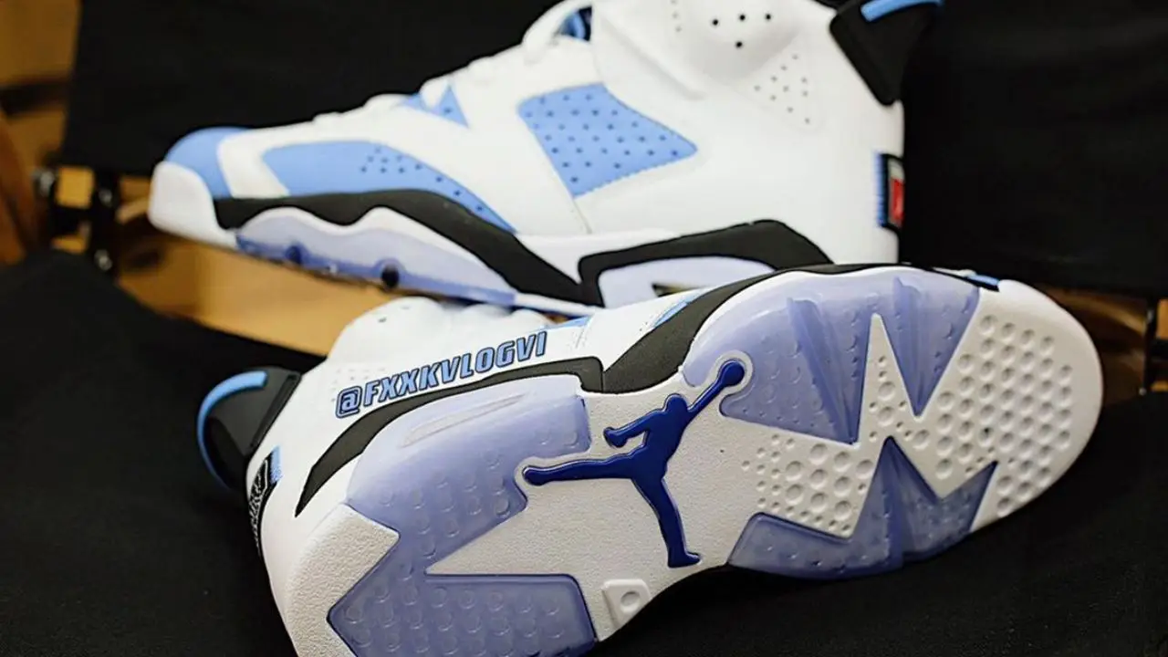 Detailed Images of the Air Jordan 6 "UNC" Surface | The Sole Supplier