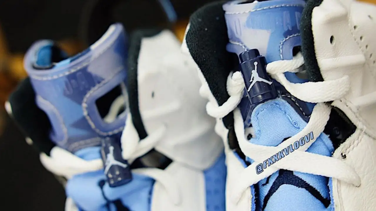 Detailed Images of the Air Jordan 6 "UNC" Surface | The Sole Supplier