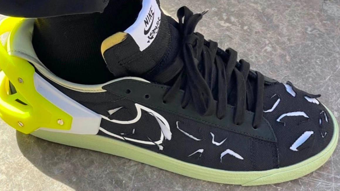 First Look at the ACRONYM x Nike Blazer Low "Black" | The Sole Supplier