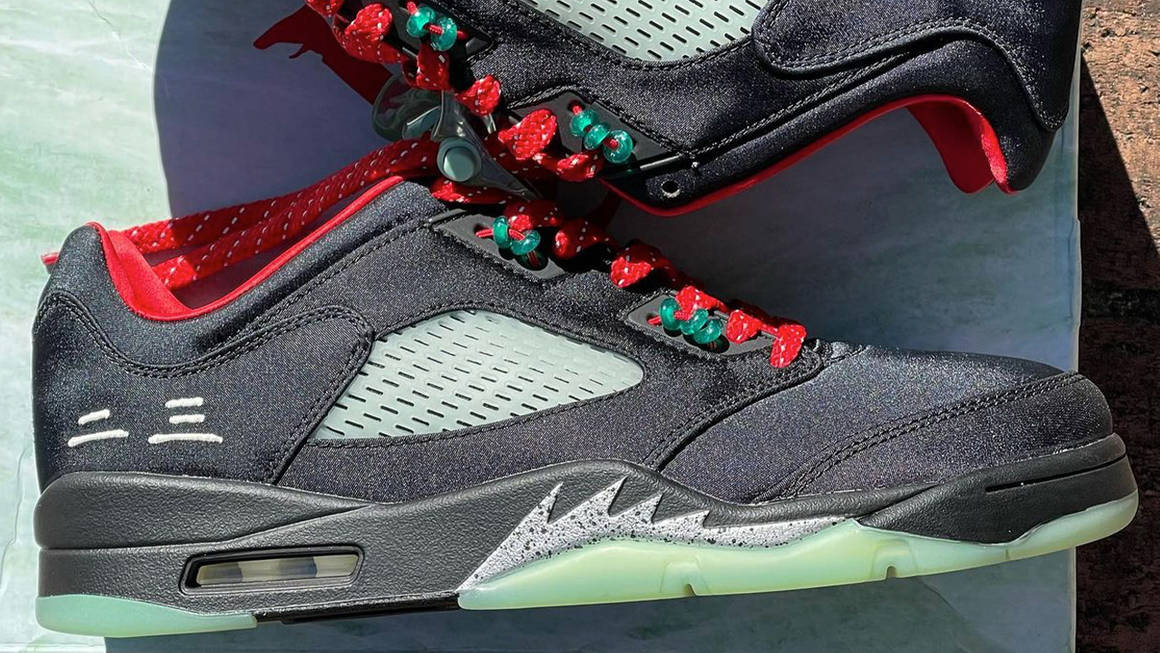 A Sneak Peek at the CLOT x Air Jordan 5 Low | The Sole Supplier