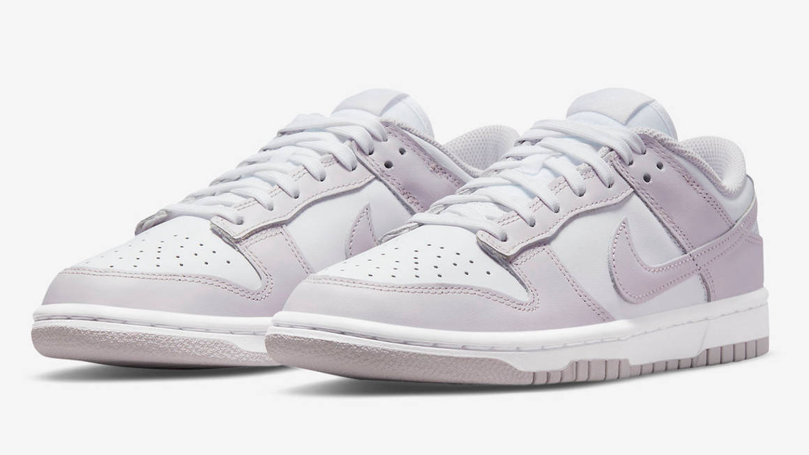 Official Images of the Nike Dunk Low "Light Violet" Are Live | The Sole ...