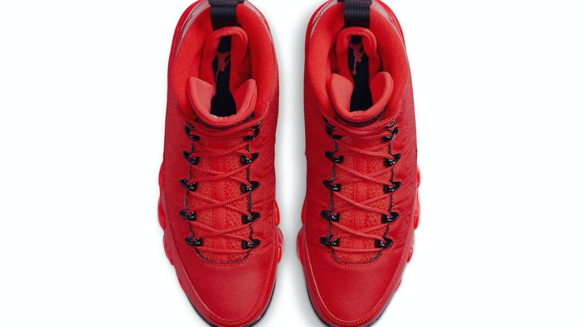 Red October Vibes Feature on the Air Jordan 9 "Chile Red" | The Sole ...