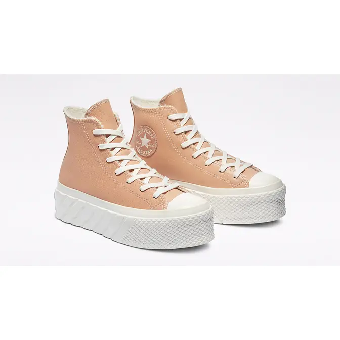 Converse Chuck Taylor 2X Platform Cozy Vachetta Beige | Where To Buy ...