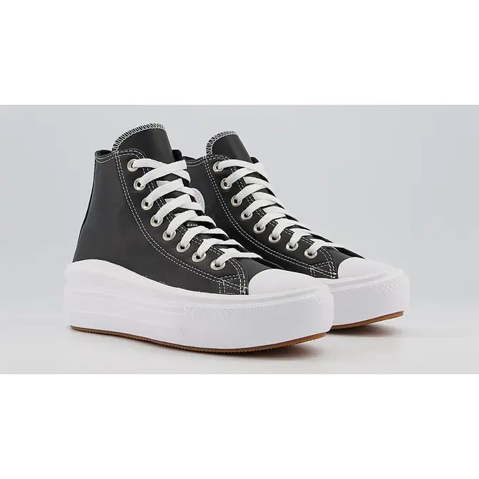 Converse Chuck Taylor Move Leather Black White | Where To Buy | The ...