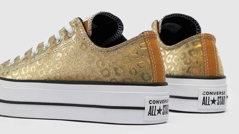 Converse Chuck Taylor Ox Lift Low Leopard Gold | Where To Buy | 572044C